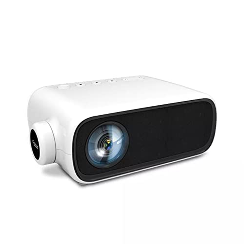 DROOS Mini Projector for Full 1080P Video Portable Projector YG-280 Projector Media Player Home Theater Theater (Color : Black, Si(projectors)