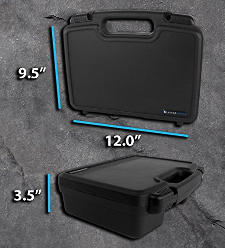 CASEMATIX Travel Hard Case for Compact Projectors and Small Accessories