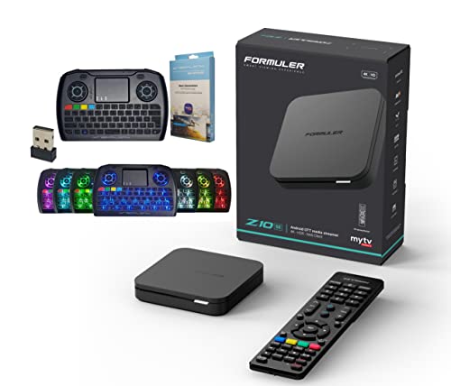 Formuler Z10 SE Android 10 Single Band WiFi 2GB Ram 4GB ROM 4K + Extra 7 Colours Wireless Keyboard