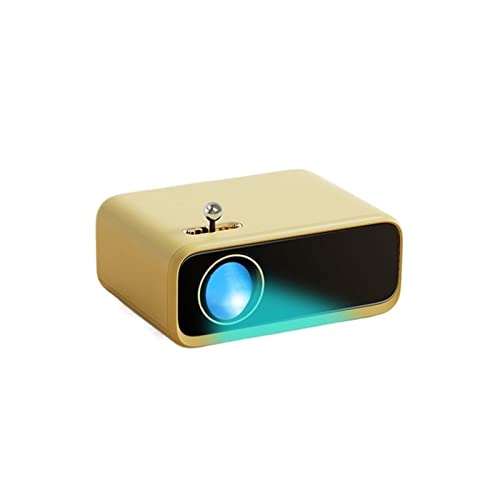 Projector Wanbo X1 Global Version Portable Mini Led LCD Mini Projector Low Noise 1080p Decoding Double Fan for Home Office (Color : X1 Mini Projector, Size : UK Plug)