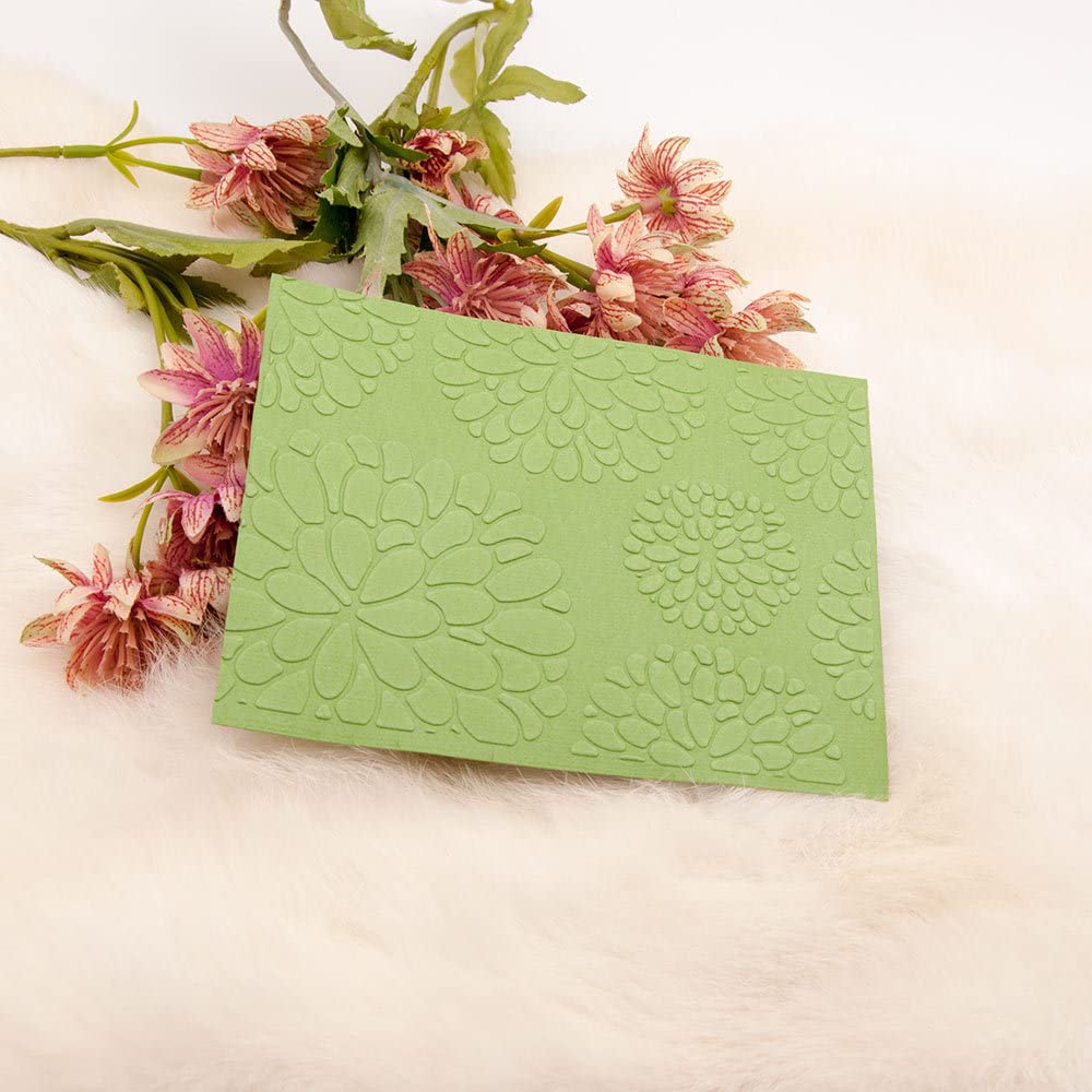 5Pcs Flower Leaf Plastic Embossing Folder DIY Craft Template Molds Stamp Stencils Scrapbook Paper Cards Photo Album Making Tools Embossing Folders Handmade Art Craft Supplies Decorating Mold