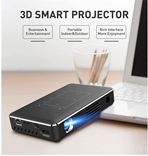 Feilx Mini Projector 2022 Upgraded Portable Video-Projector,Smart 3D Projector WiFi Bluetooth Support 4k Full HD Home Projector Portable Projector