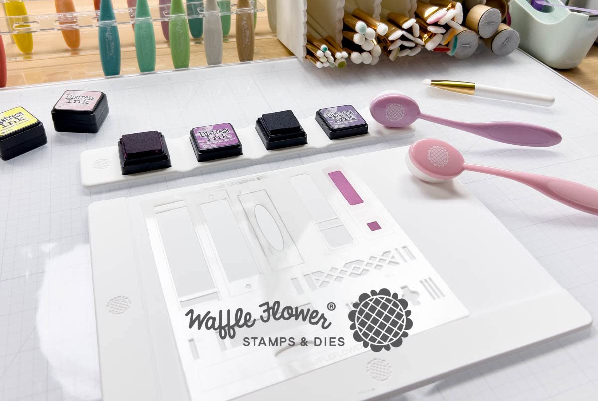 Waffle Flower Mini Inkpad Slim Holder