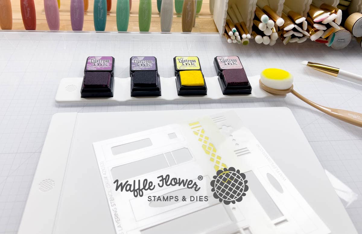 Waffle Flower Mini Inkpad Slim Holder