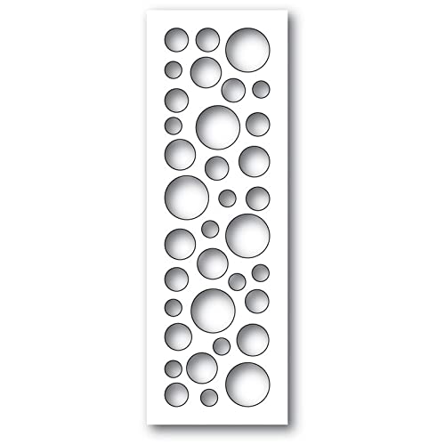 Trdxxx Rectangle Frame Cutting Dies,Dots Background Die Cuts Embossing Stencils Template Mould for DIY Scrapbooking Album Decorative Paper Dies Card Making