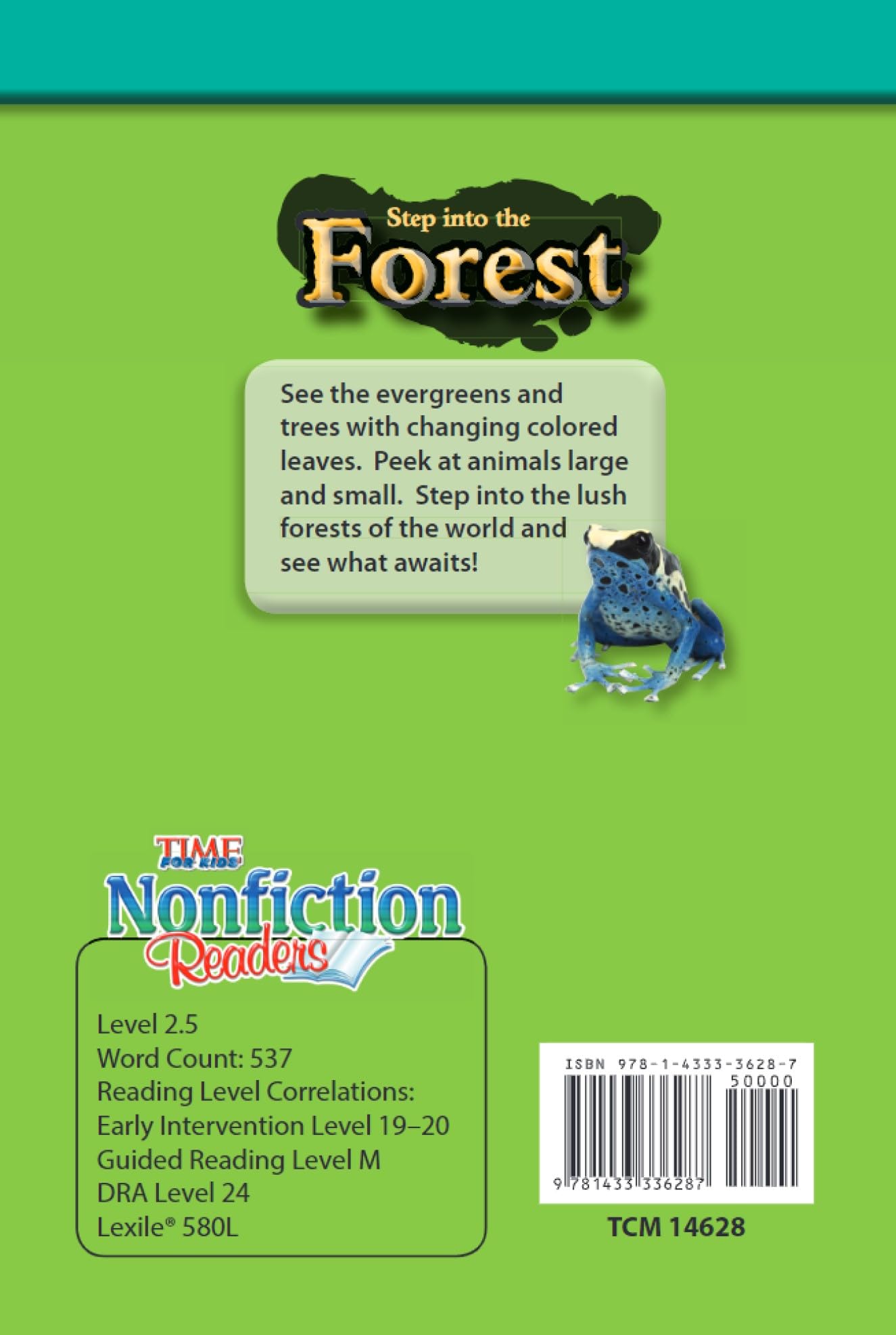 Teacher Created Materials - TIME for Kids Informational Text: Set 1 - 10 Book Set - Grade 2 - Guided Reading Level I - M