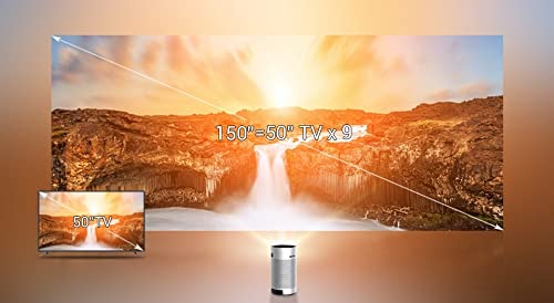BYINTEK P7 Pocket Portable Pico Smart Android WiFi 1080P TV Laser Mini LED Home Theater DLP Projector for Smartphone