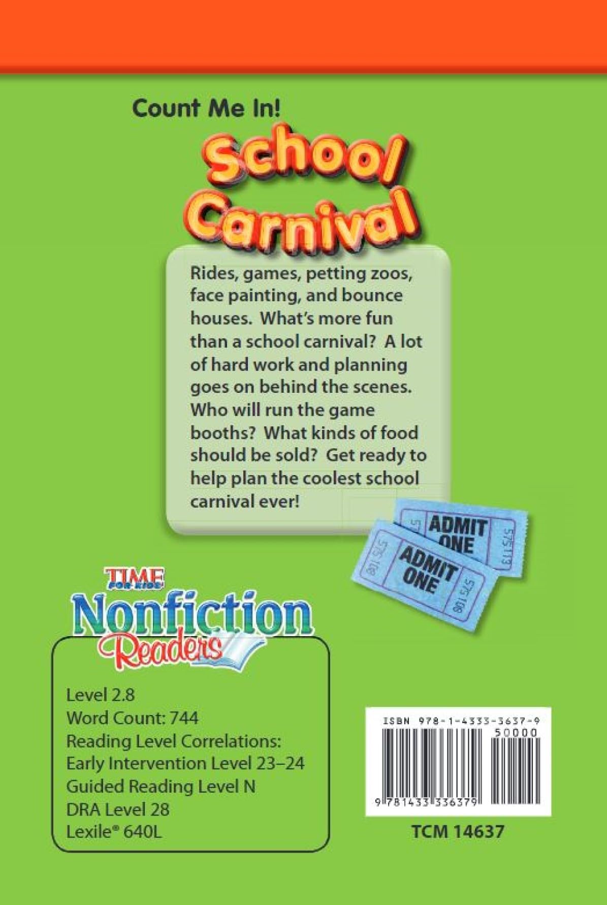 Teacher Created Materials - TIME for Kids Informational Text: Set 1 - 10 Book Set - Grade 2 - Guided Reading Level I - M