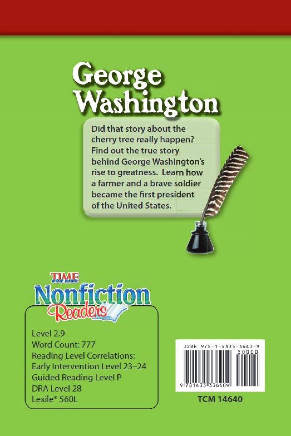 Teacher Created Materials - TIME for Kids Informational Text: Set 1 - 10 Book Set - Grade 2 - Guided Reading Level I - M