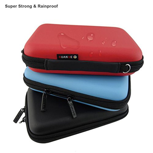 EKYLIN Strong Carrying Case for Mini Projector and Accessories Portable Mobile Protection (Blue)