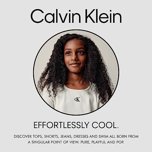 Calvin Klein Girls' Performance Running Shorts, Quick-Drying Mesh, Elastic Waistband & Pull-On Style, Rose Tan Tulip, 12-14