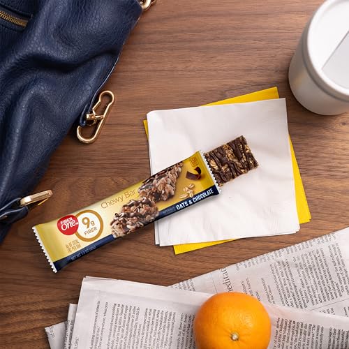 Fiber One Chewy Bars, Oats & Chocolate, Fiber Snacks, 14.1 oz, 10 ct