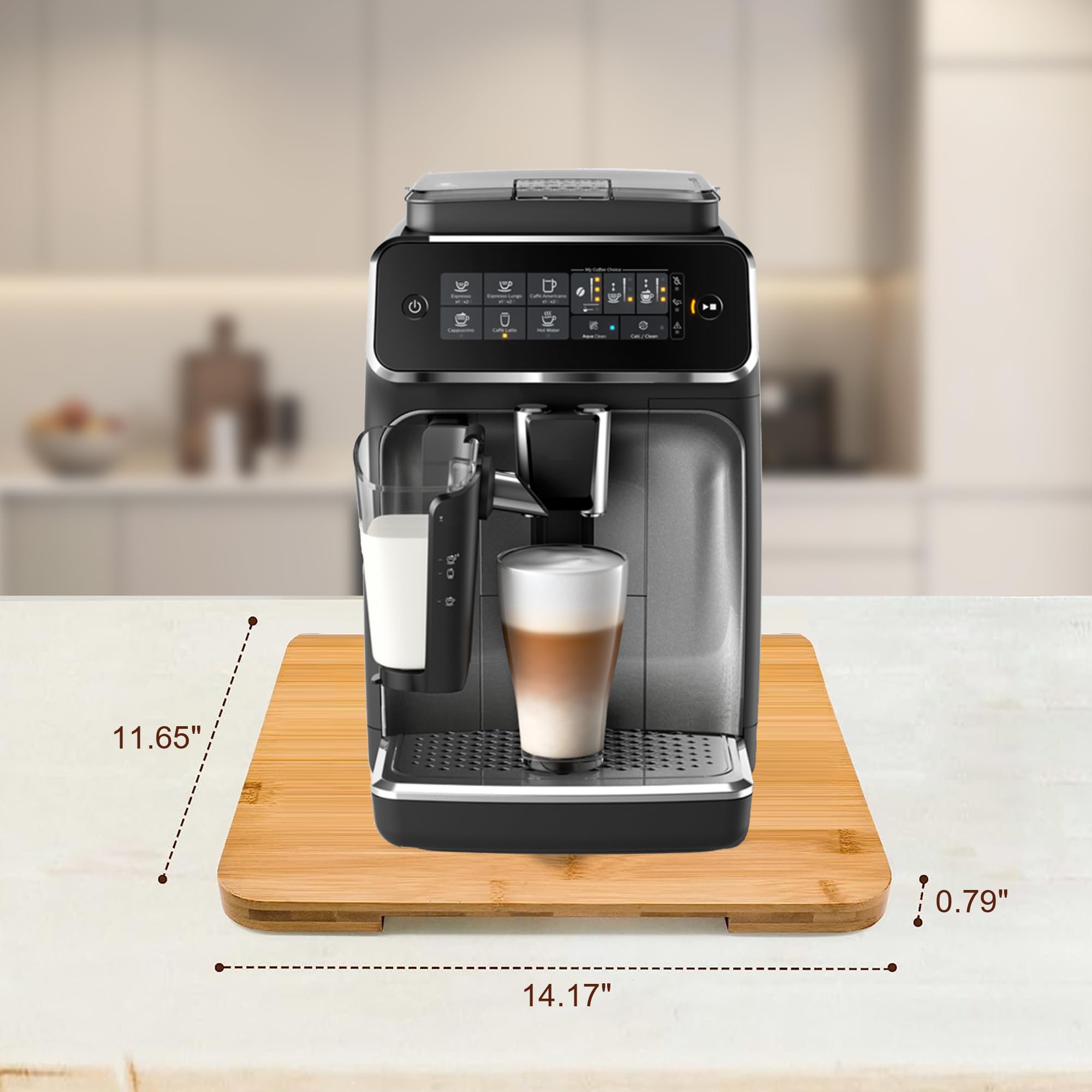 Appliance Slider for Kitchen Small Appliances, Coffee Maker Slider for Counter, Sliding Tray for Stand Mixer, Air Fryer, Espresso Machine, Ideal for Countertop and Under Cabinet Use(14.2"W x 11.7"D)