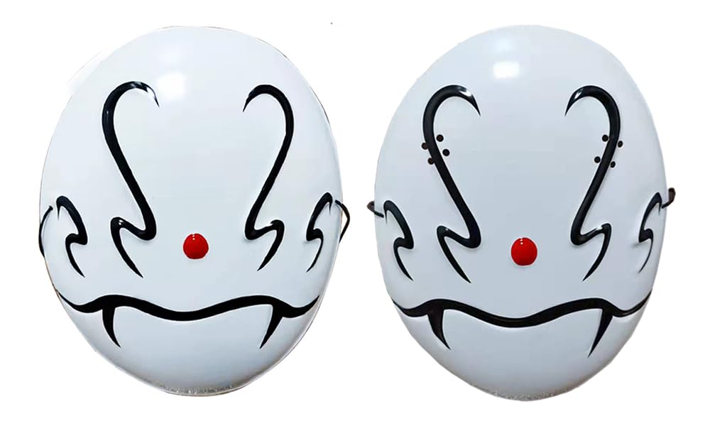 2Pcs Rimuru Mask,Rimuru Cosplay Mask Anime Cosplay Prop Accessory (PVC)