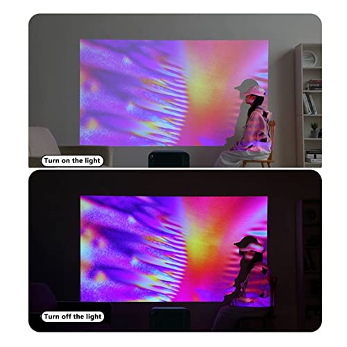 4K Projector 1080P Full HD Lumen Smart TV Box Office Home Theater Video Movie Laser (Color : B, Size : EU Plug)