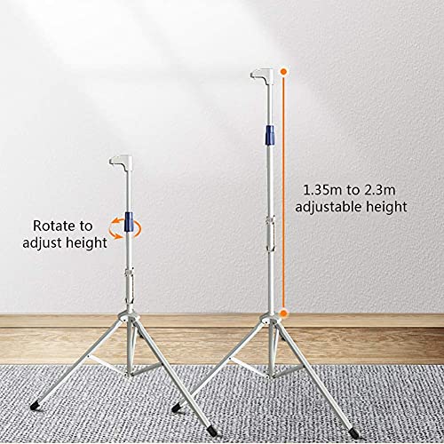 FMOGE 2 in 1 Portable Projector Screen, Fast-Folding 2.3Gain Projector Screen with Tripod Stand, for Home Theater Cinema Projector Screen, 60 Inches,16:9