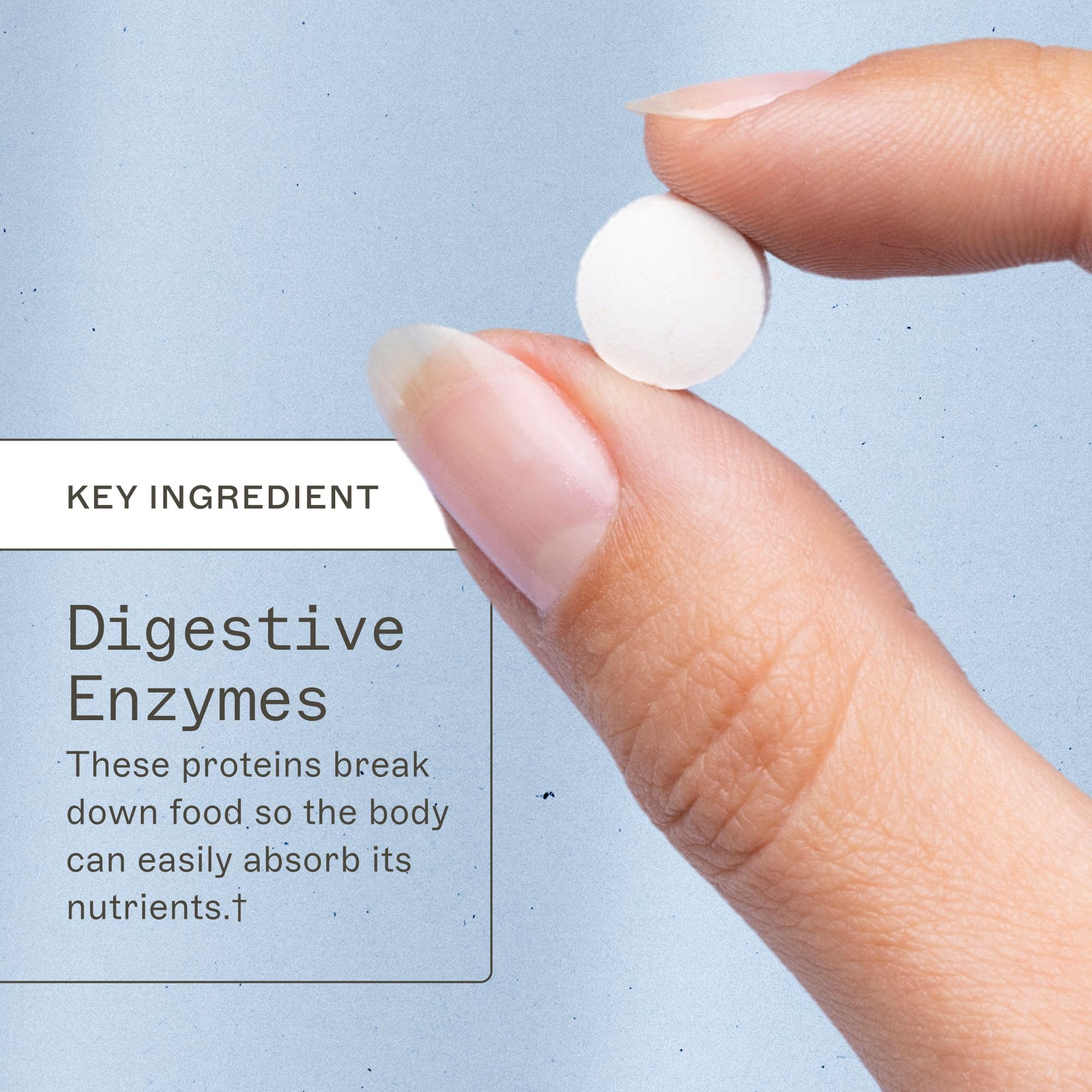 Dr Amy Myers Digestive Enzymes Chewable – Complete Enzymes Support Leaky Gut, Acid Reflux, Gas, Bloating, Gluten Exposure – Amylase, Lipase, Lactase, Alkaline, Protease, Sucrase + More – 180 Tablets