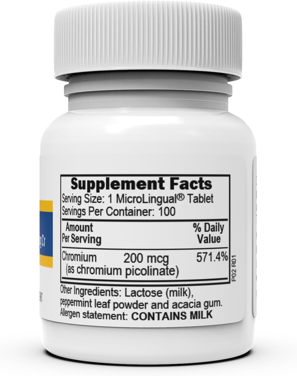 Superior Source Chromium Picolinate - Supplement for Women & Men - Supplement Formula Supports Healthy Sugar Metabolism - Mineral Supplement Aids Overall Health - 500 mcg, 50 Instant Dissolve Tablets