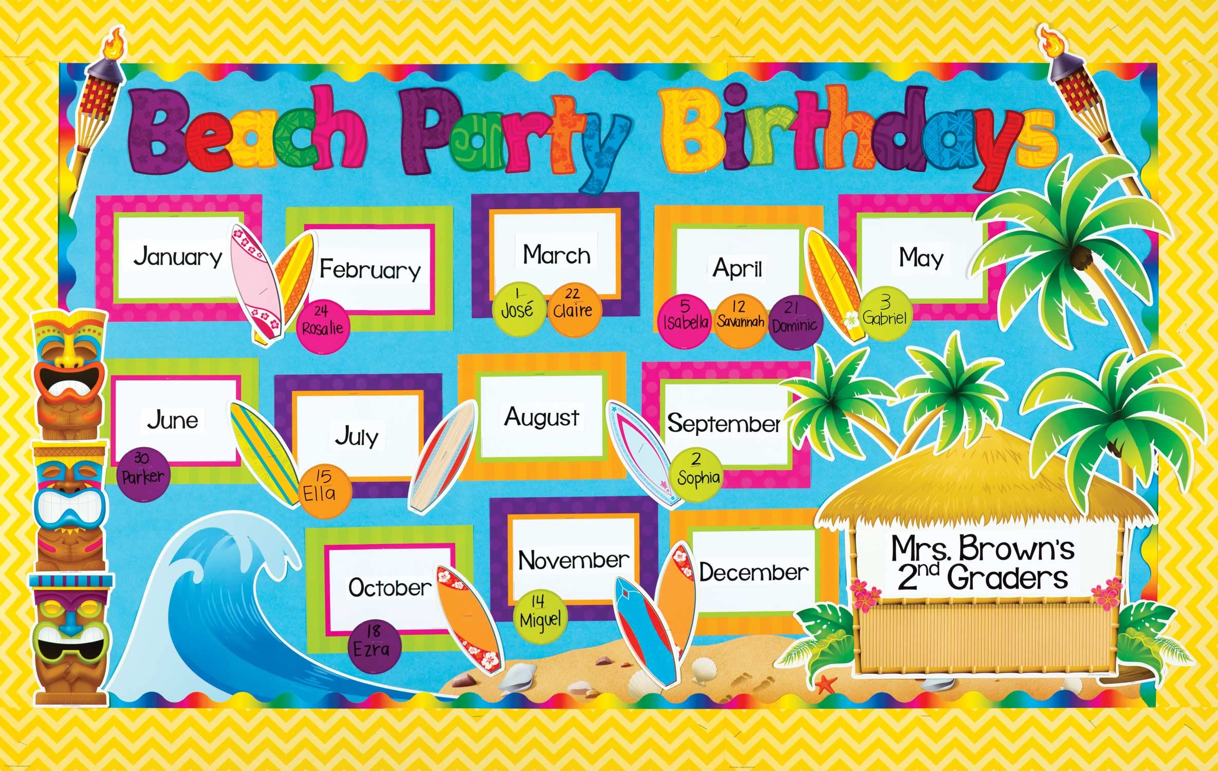 Teacher Created Resources Bright Colors Circles Mini Accents (5113)