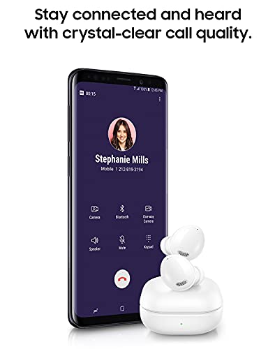 SAMSUNG Galaxy Buds Pro True Wireless Bluetooth Earbuds w/ Noise Cancelling, Charging Case, Quality Sound, Water Resistant, Long Battery Life, Touch Control, US Version, White