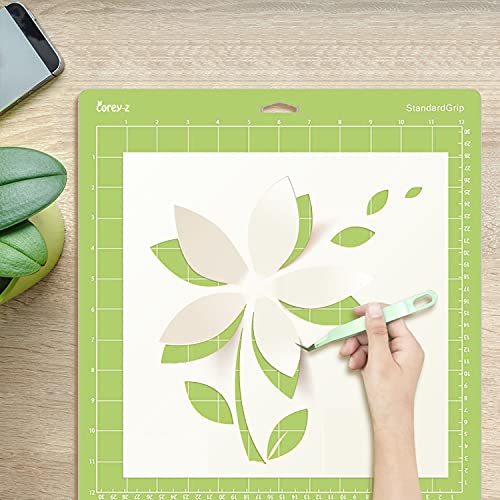 Craft Vinyl Weeding Tools,Scraper,Weeders,Spatula,Scoring Stylus,Tweezers,Scissor,Weeding Tool Set Basic Craft Removal Tool Kits for Cricut,Scrapbooking,Silhouettes and Cardstock,7 pcs Mint