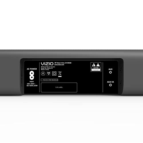 VIZIO M-Series 2.1 Sound Bar with Dolby Atmos and DTS:X, Wireless Subwoofer, M215a-J6