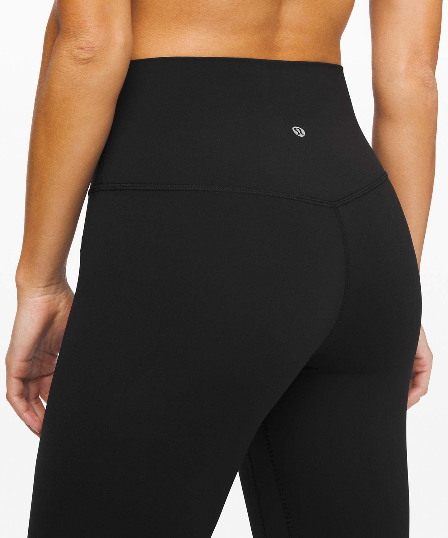 Lululemon Align II Stretchy Yoga Pants - High-Waisted Design, 25 Inch Inseam, Black, Size 8