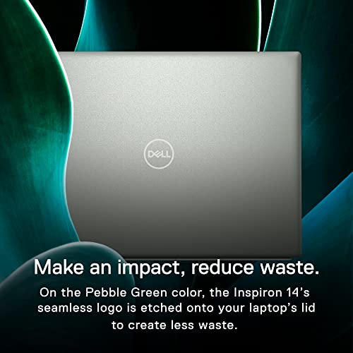 Dell Inspiron 14 5425 14" Laptop Computer - FHD+ (1920 x 1200) Display, AMD Ryzen7 5825U, 8GB DDR4 RAM, 512GB SSD, AMD Radeon Graphics, USB-C, HDMI, Bluetooth 5.2, Wi-Fi 6, Windows 11 Pro - Green