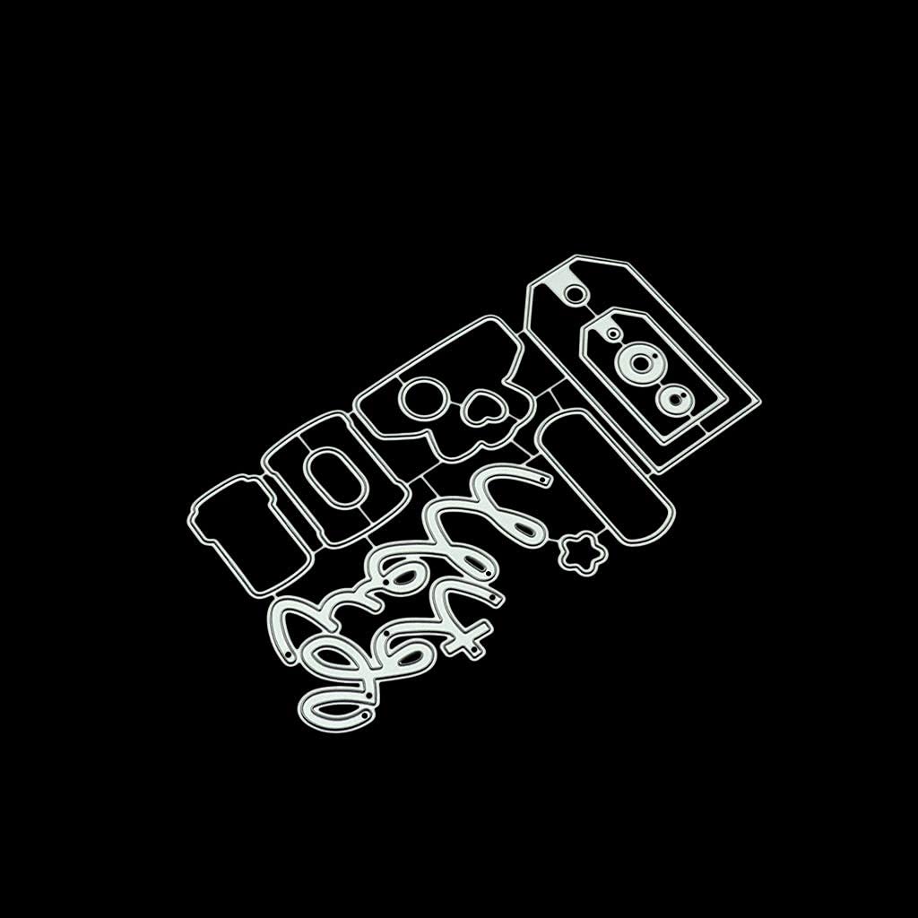 Sick Silicone Clear Stamp and Die Sets for Card Making, DIY Embossing Photo Album Decorative Craft
