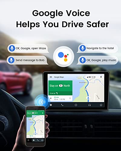 Wireless Android Auto Car Adapter CarlinKit A2A Dongle for Cars only Support Original Wired Android Auto, Instant Connection- Easy Setup- 5 GHz WiFi- GPS Navigation Fast Transmission…