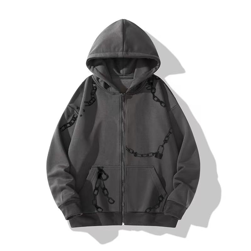 Y2K Zip Up Hoodies For Women and Men Vintage Long Sleeve Sweatshirt Harajuku Streetwear Punk Sport Hip Hop Joggers couple Sets