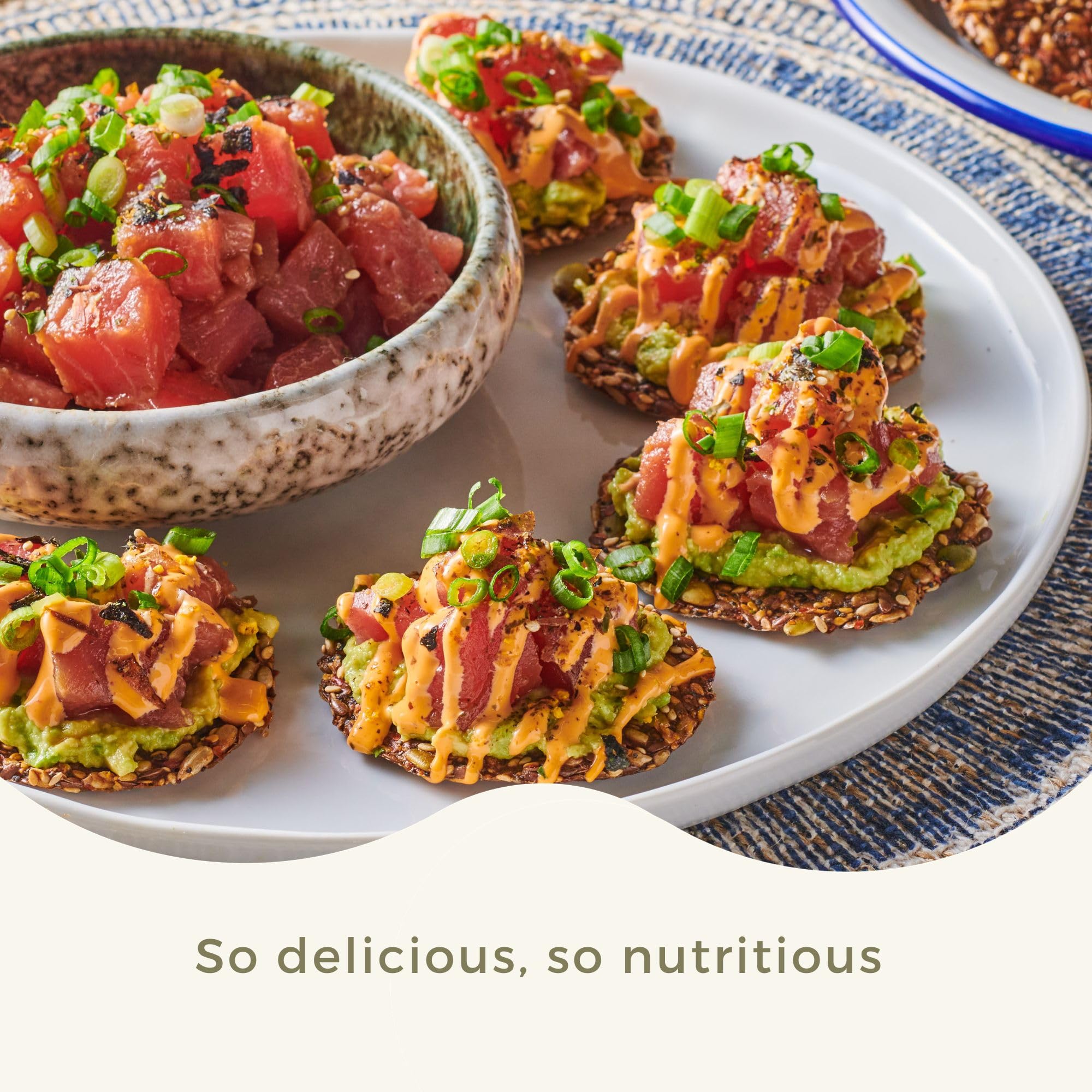 ELLA’S FLATS® Sesame All Seed Savory Crisps – All Natural, Gluten Free, Good Source of Protein, High Fiber, Vegan and Keto Friendly (3 Pack)