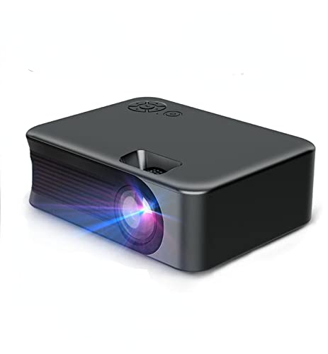 NarcNton Projector Smart TV WiFi Portable Home Theater Cinema Battery Sync Mobile Phone Beam LED Projector Suitable for 4k Movie Projector A30C-Battery