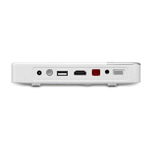 DROOS Portable Mini Projector Projector 1200 Lumens 854x480 1G+8G Android 5.1 WiFi Bluetooth 4.0 Active 3D Video LED Projector (Co(projectors)