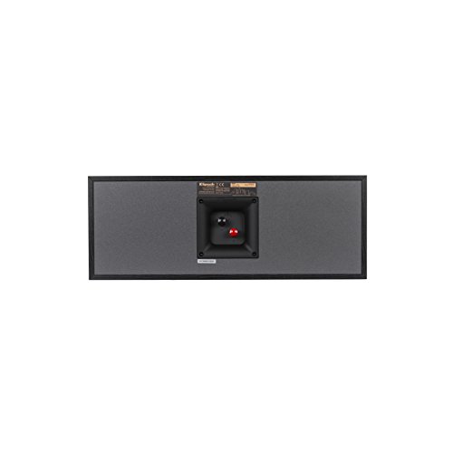 Klipsch R-52C Powerful Detailed Center Channel Home Speaker - Black