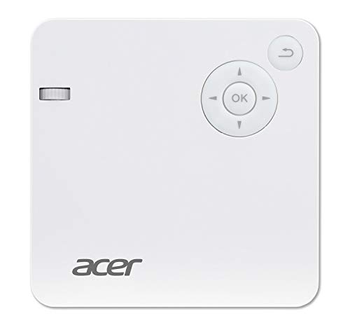 Acer C202i Fwvga (854 x 480) LED 300 ANSI Lumens, 16: 9 Aspect Ratio Portable Wireless Projector with Tripod