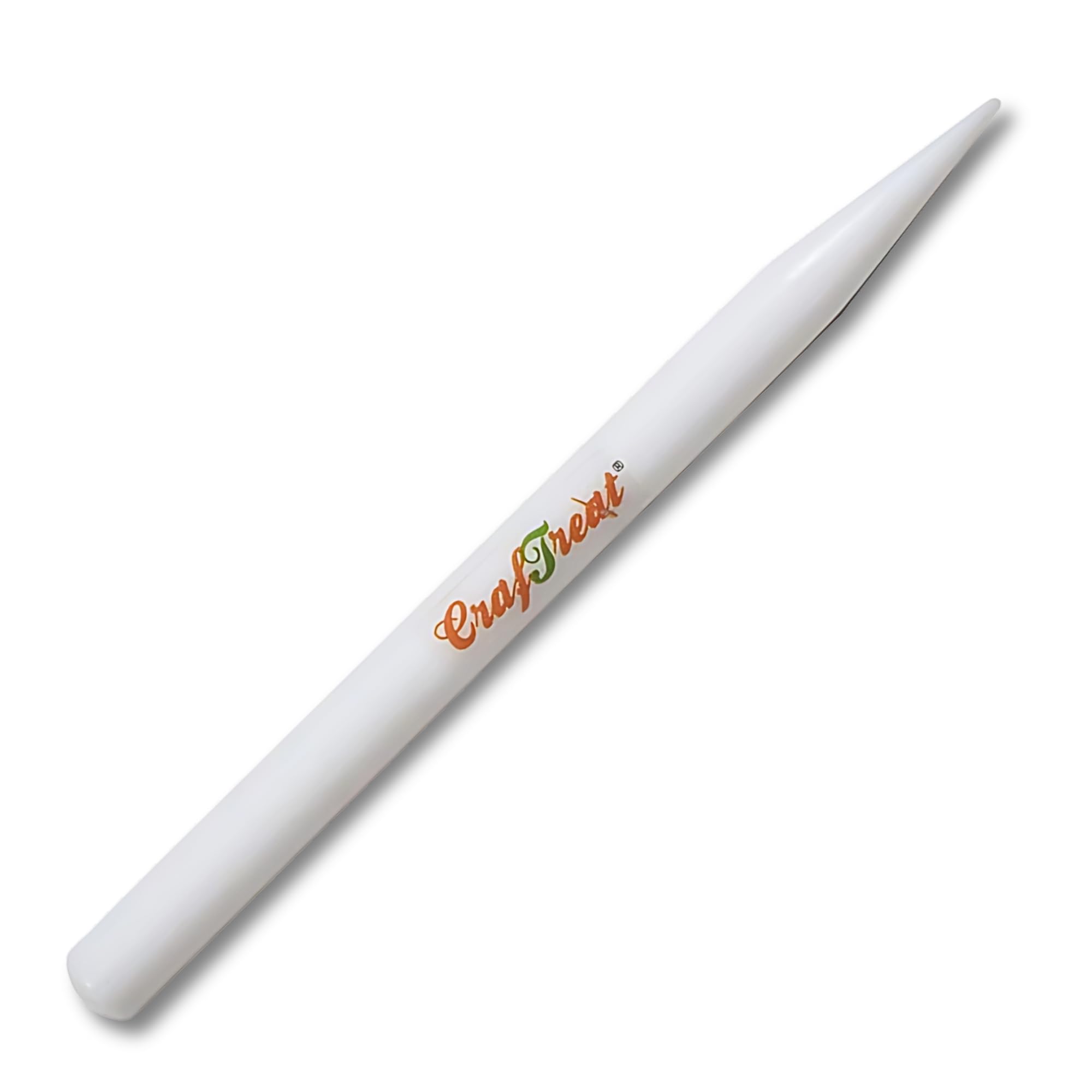 CrafTreat Teflon Pencil Bone Folder and Scoring Tool - Paper Creasing Tool - Paper Scorer for Paper Crafting, Origami, Bookbinding, Scrapbooking - Smooth, Non Stick,Ergonomic Craft Tools