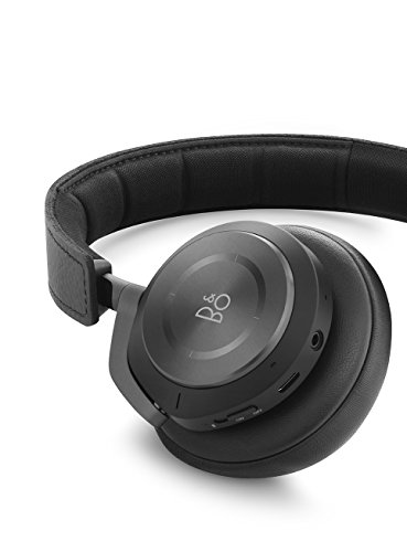 Bang & Olufsen Beoplay H9i Wireless Bluetooth Over-Ear Headphones with Active Noise Cancellation, Transparency Mode and Microphone β Black - 1645026