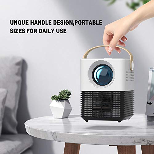 VIBY Mini Projector P50S Full 1080P 3D Portable Porjector Home Cinema Support 4K LED Home Video Projector (Size : P50 Android)