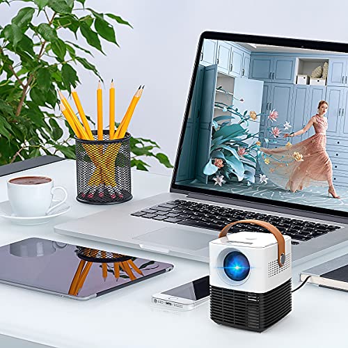 VIBY Mini Projector P50S Full 1080P 3D Portable Porjector Home Cinema Support 4K LED Home Video Projector (Size : P50 Android)
