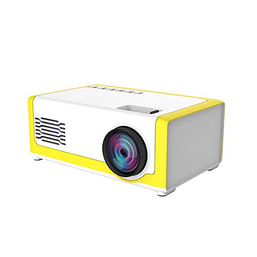 HD Mini Projector 19201080P Support AV USB SD Card USB 1800 Lumens Mini Home Projector Portable Beamer