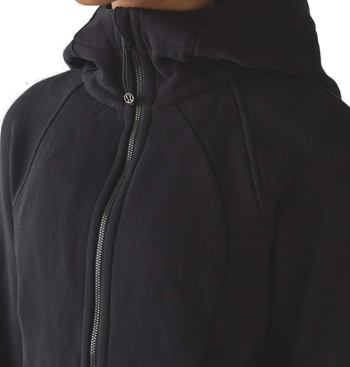 LULULEMON Scuba Hoodie IV Light Cotton Fleece (Black, 12)