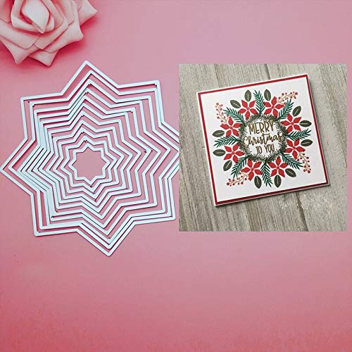 METAL CUTTING DIES 2019 NEW Nesting Wreath Builder up Metal Cutting die for Scrapbook craft card punch cutter
