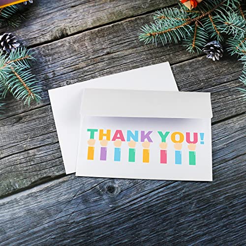 50 Packs of White 4X6 Envelopes for Invitation, A6 White Envelopes Self Seal for Cards, Photos, Wedding, Birthday, Party, Babay Shower