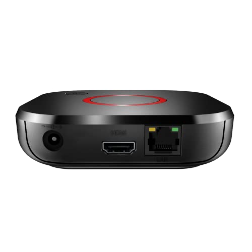 Raxxio Set-top Box Compatible with MAG524w3 Linux 4.9, Amlogic S905X2, 4K 60fps, 1 GB DDR3 RAM, 4 GB Flash Memory, Dual-Band 2.4G/5G 2T2R ac WiFi, USB 2.0 and 3.0 with HDMI Cable and Remote Control