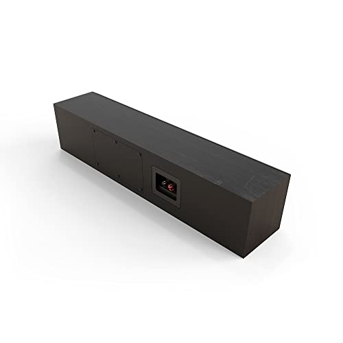 Klipsch Reference Premiere RP-404C II Center Channel Speaker with Shallow-Depth Sealed Design and 4โ Cerametallic Woofer for Crystal-Clear Home Theater Dialogue in Ebony