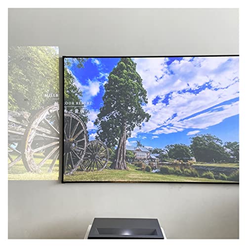 Projector Screen Projector Screen 133 Inch 16:9 with Fixed Frame 3D 4K Supported Suitable for Home Theater On Any Venues for Any Entertainment