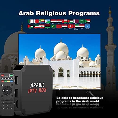 2023 New Arabic IPTV Arab Box. Quad Core ARM Cortex A53 4k Video Supported