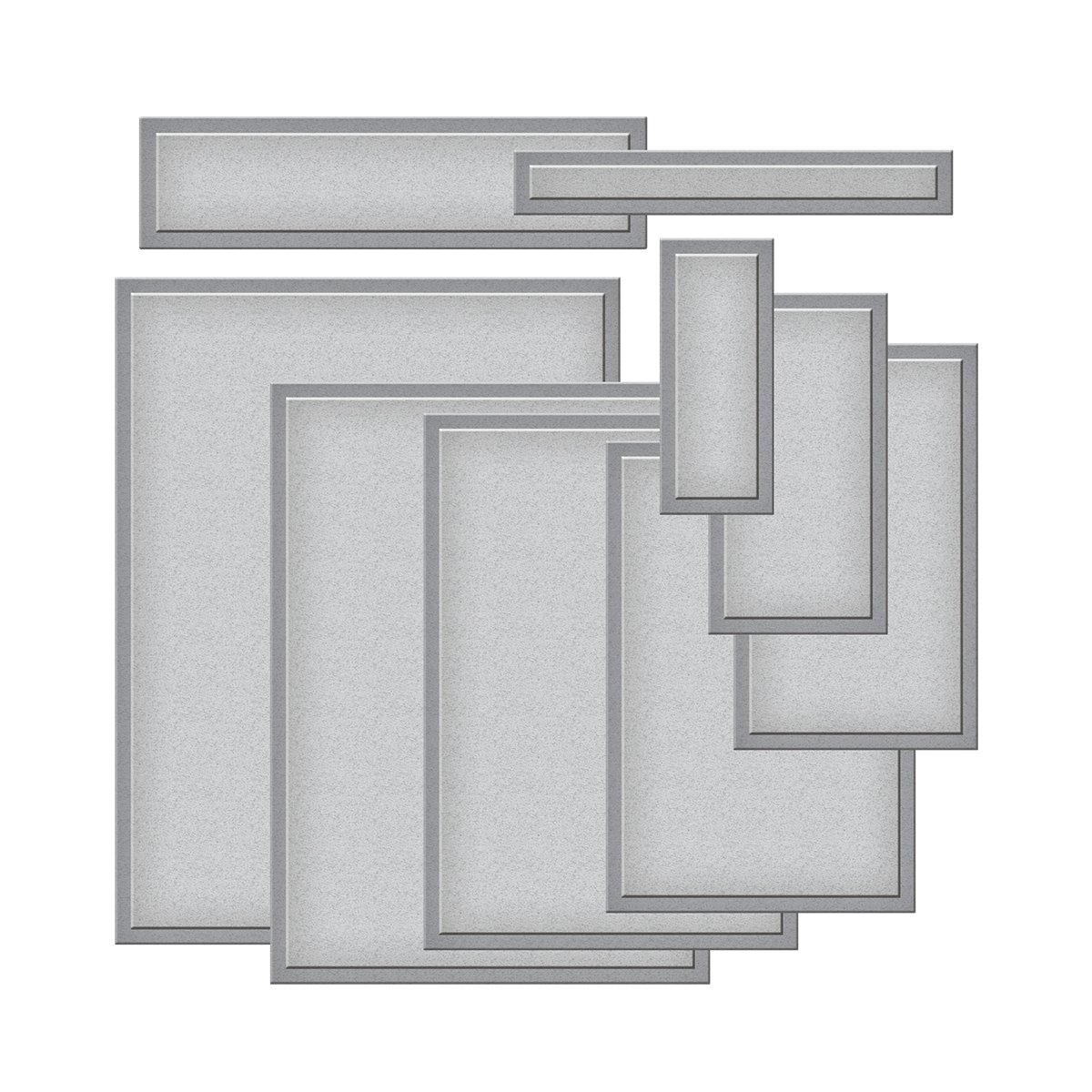 Spellbinders Nestabilities A2 Card Creator Dies, Matting Basics B