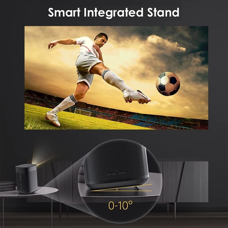 Mogo Pro Plus Screenless TV Pro + Portable Projector Auto Keystone 1080P HD Android 9.0 Smart Projectors 12400mAh Battery ( Color : MoGo Pro Plus )